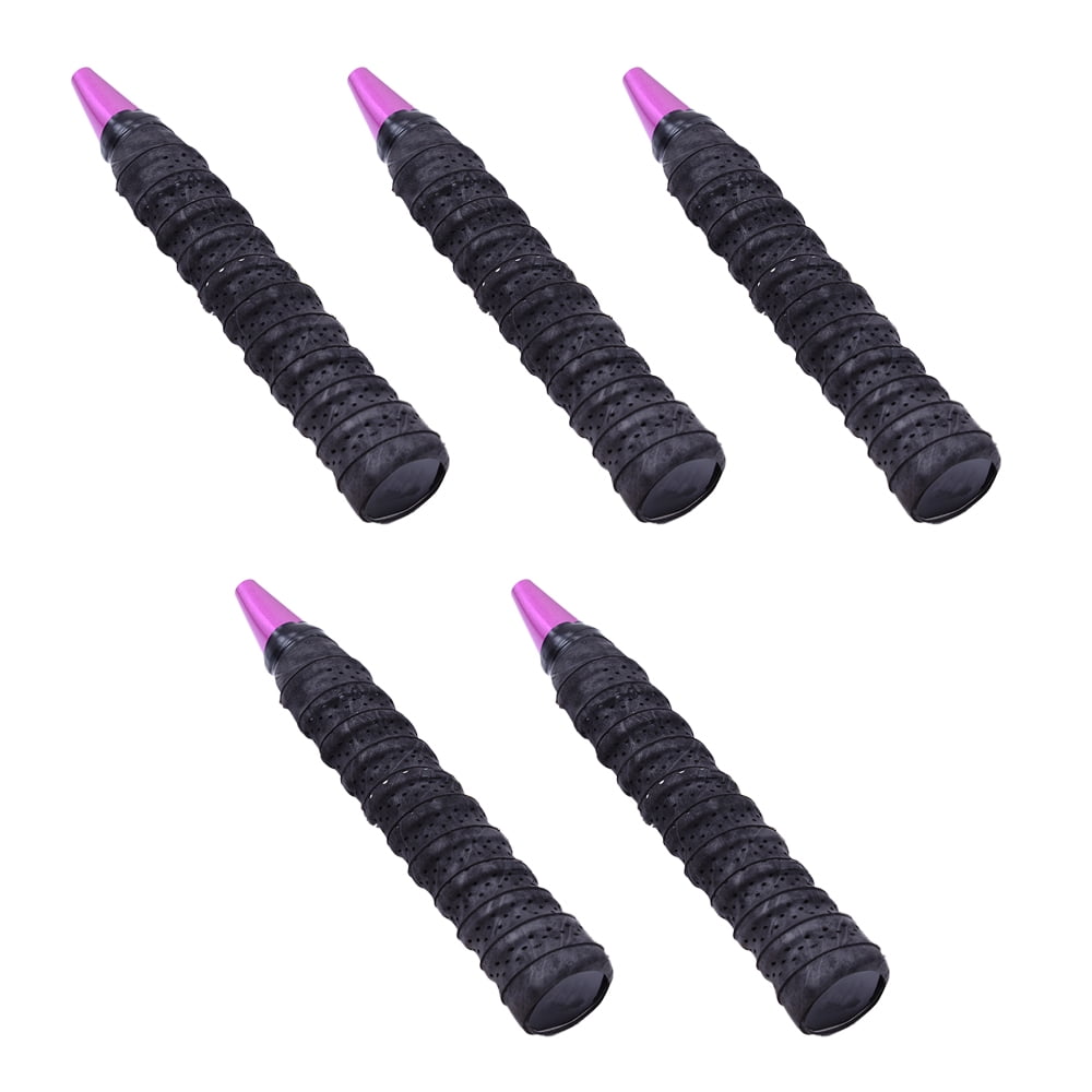 Racket Grip Anti Slip Perforated Absorbent Tennis Overgrip Badminton ...