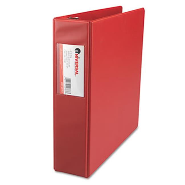 Universal D-Ring Binder, 2" Capacity, 8-1/2 x 11, Red (20783) | Walmart ...