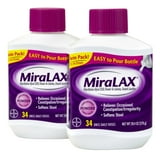 MiraLAX Powder Laxative, 68 Doses - Unflavored, Gentle Constipation ...