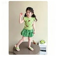 Weebloom Toddler Girls Summer Outfits Short Sleeve Watermelon Cute Kids ...