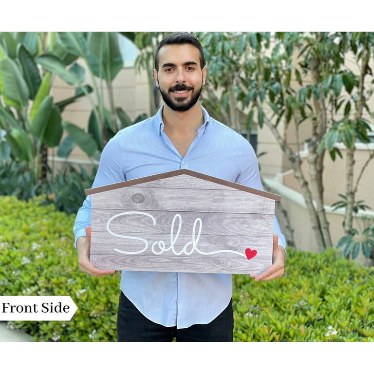 Sold House Sign