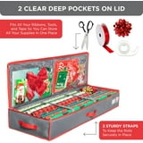 HOLDN' STORAGE Wrapping Paper Storage Container, Fits 27 Rolls Gift ...