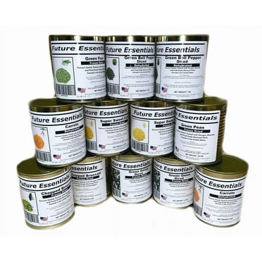 (Pack of 12 Cans ) Future Essentials Freeze Dried Long Shelf Life ...