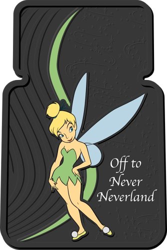 Tinker Bell Off To Never Neverland Universal-Fit Molded Front Floor Mat ...
