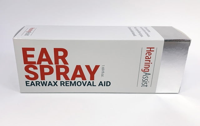 HearingAssist Earwax Removal Ear Spray - No Dropper or Drain Bucket ...