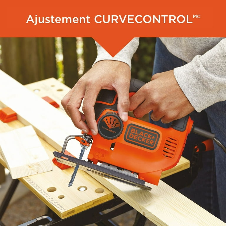 BLACK+DECKER 5 Amp Electric Jig Saw with CurveControl BLACK+DECKER 5 Amp Electric Jig Saw with CurveControl