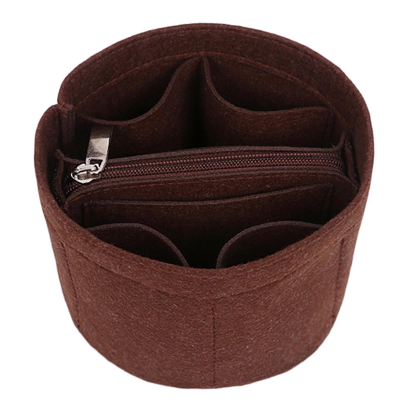 Portable Bucket Bag Felt Liner Bucket Type with Compartments Widely ...