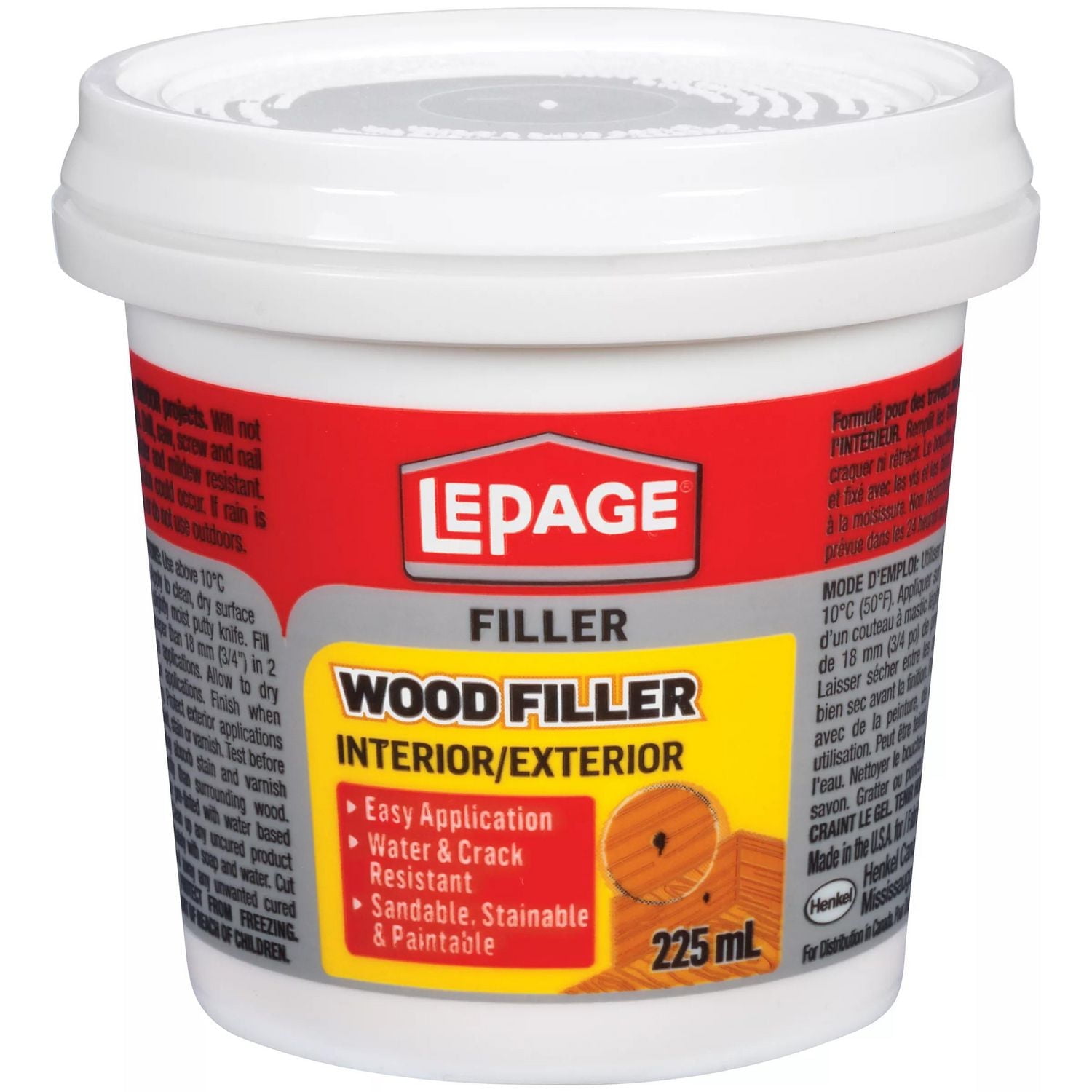 Click here for Lepage Wood Filler  225ml One Size prices