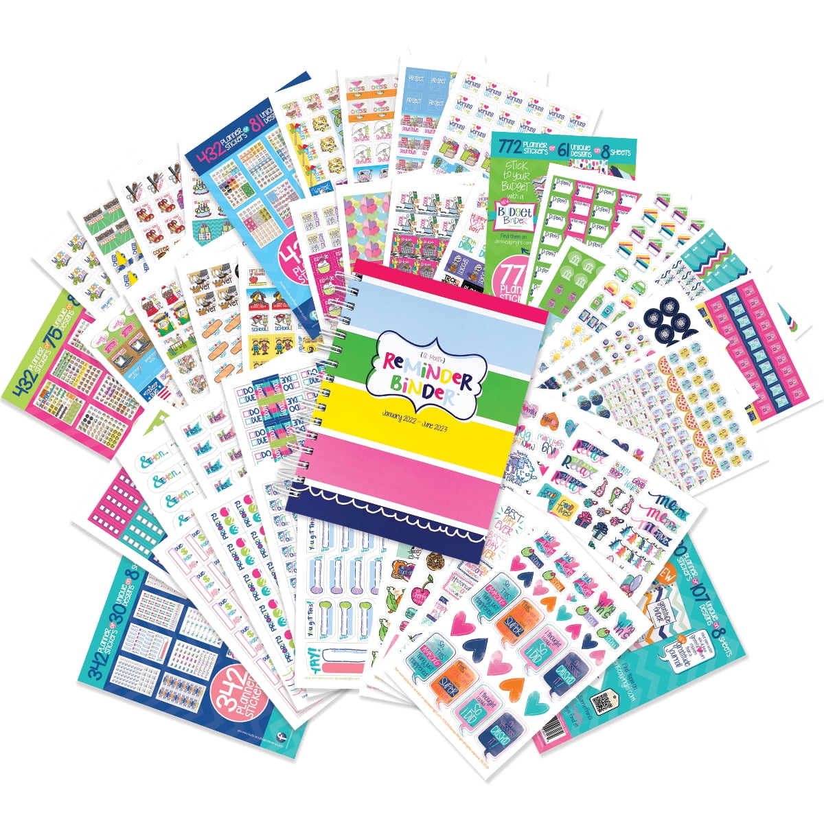 Back to School Priority Important Stickers Agendas Reminder Planner ...
