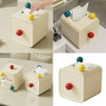 Colorful Plastic Tissue Holder Decorative Living Room Paper Roll Holder ...