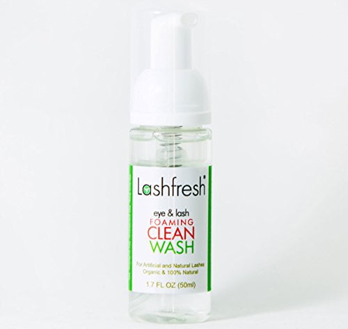 Lashfresh Foaming Eye & Lash Clean Wash for Eyelash Extensions and ...