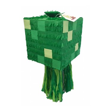 APINATA4U Green Cube Pinata - Walmart.com