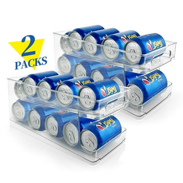 Double Layers Soda Can Fridge Storage Organisers, Automatic Drink Can ...