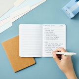 24-Pack Kraft Paper Notepad, A6 Size 4x6 in, 80 Lined Pages, for ...