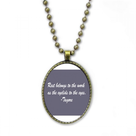 Qoutes Famous People Healing Rest Work Eyelid Eyes Necklace Vintage ...