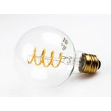 Bulbrite LED Globe Filament Light Bulb, Antique, 40WE, 1 Ct - Walmart.com