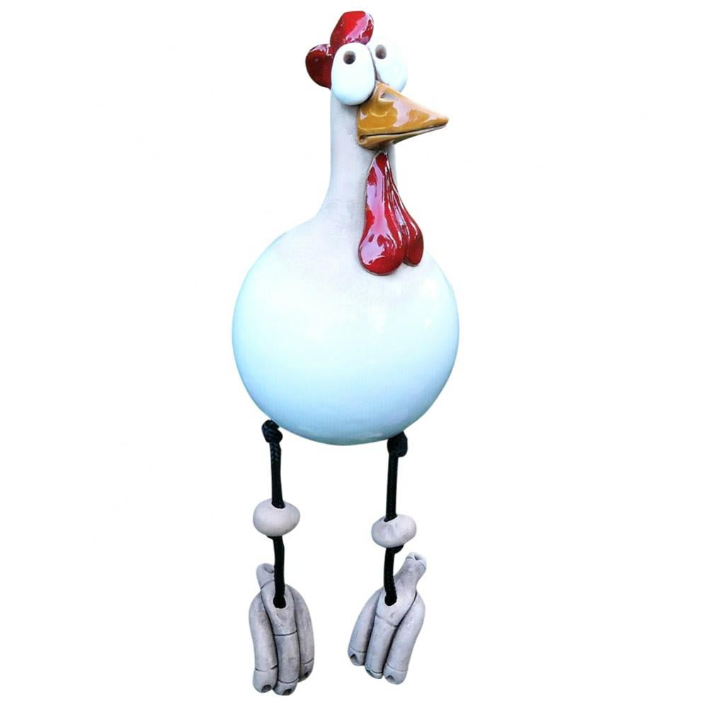 Artificial Rooster Ornaments Fake Chicken Simulation Animal Chicken ...