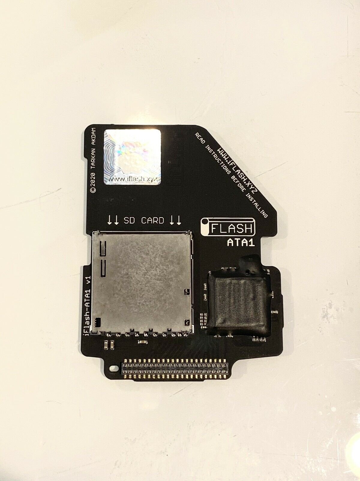 iFlash ATA1 SD Adapter Apple iPod 4th Gen Photo Mono SD/SDHC/SDXC Card ...