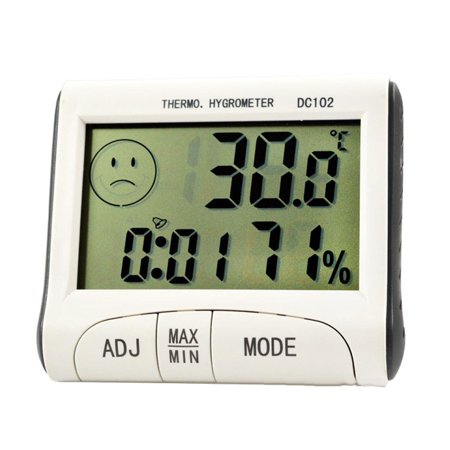 Indoor Digital , Humidity Meter, Hygrometer with Large LCD Display ...