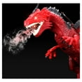 Growsly RC Dinosaur Large Size Red Dragon Toy with Roaring, Spraying ...