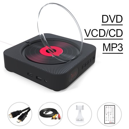 DVD VCD CD Player Wireless Hifi Wall mounted DVD Pull Switch Speaker ...