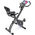 MaxKare 3-in-1 Exercise Bike Quiet Folding Magnetic Stationary Exercise ...