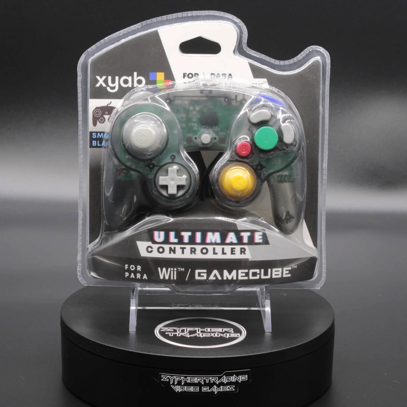 Restored Nintendo GameCube Wired Controller | Smoke Black | NGC | 2023 ...