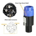 NL4FC Speakon Connectors -4 Pole Speakon Connector with Twist Lock ...