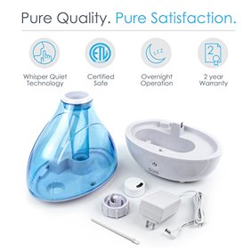 Sunbeam Cool Mist Humidifier, 1 Gal. (Scm1100-nwm) - Walmart.com