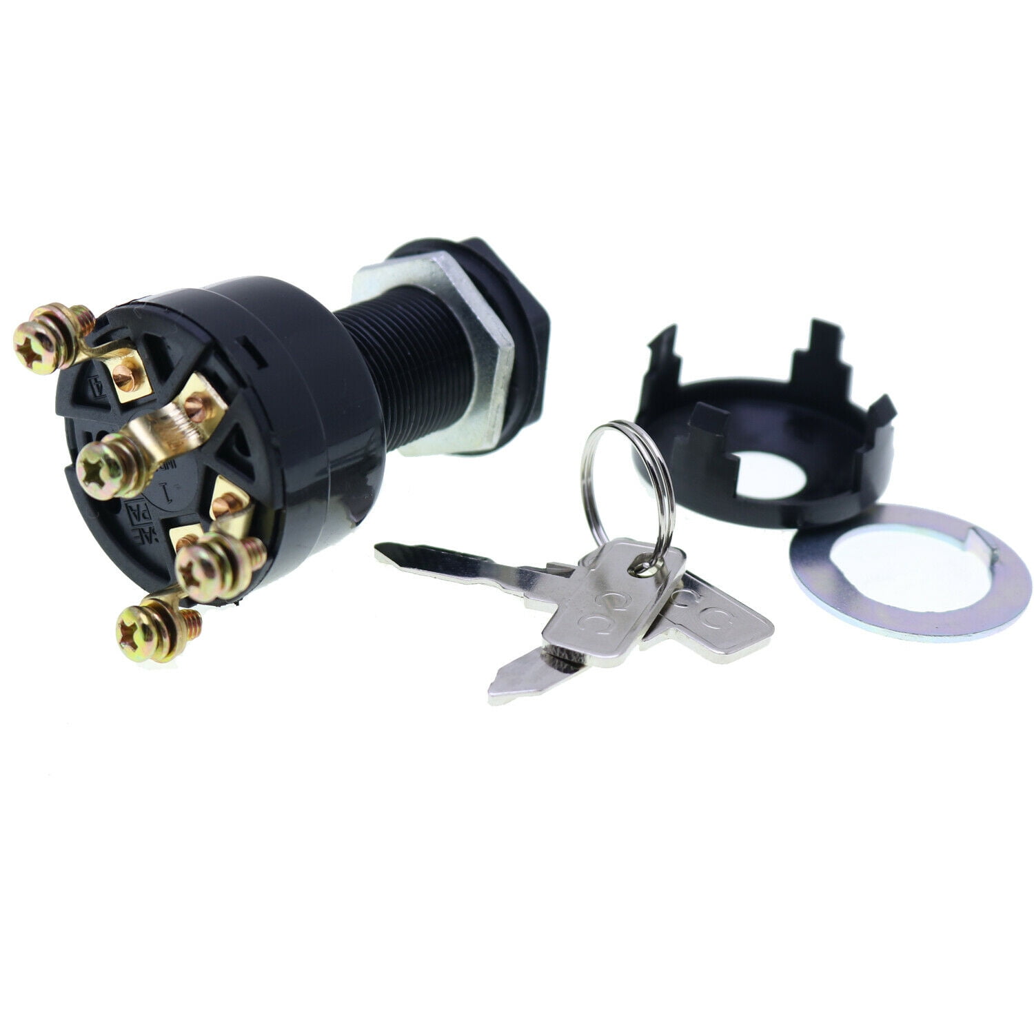 Starter Ignition Key Switch 4-Pin 101826301 For Club Car Golf Cart ...