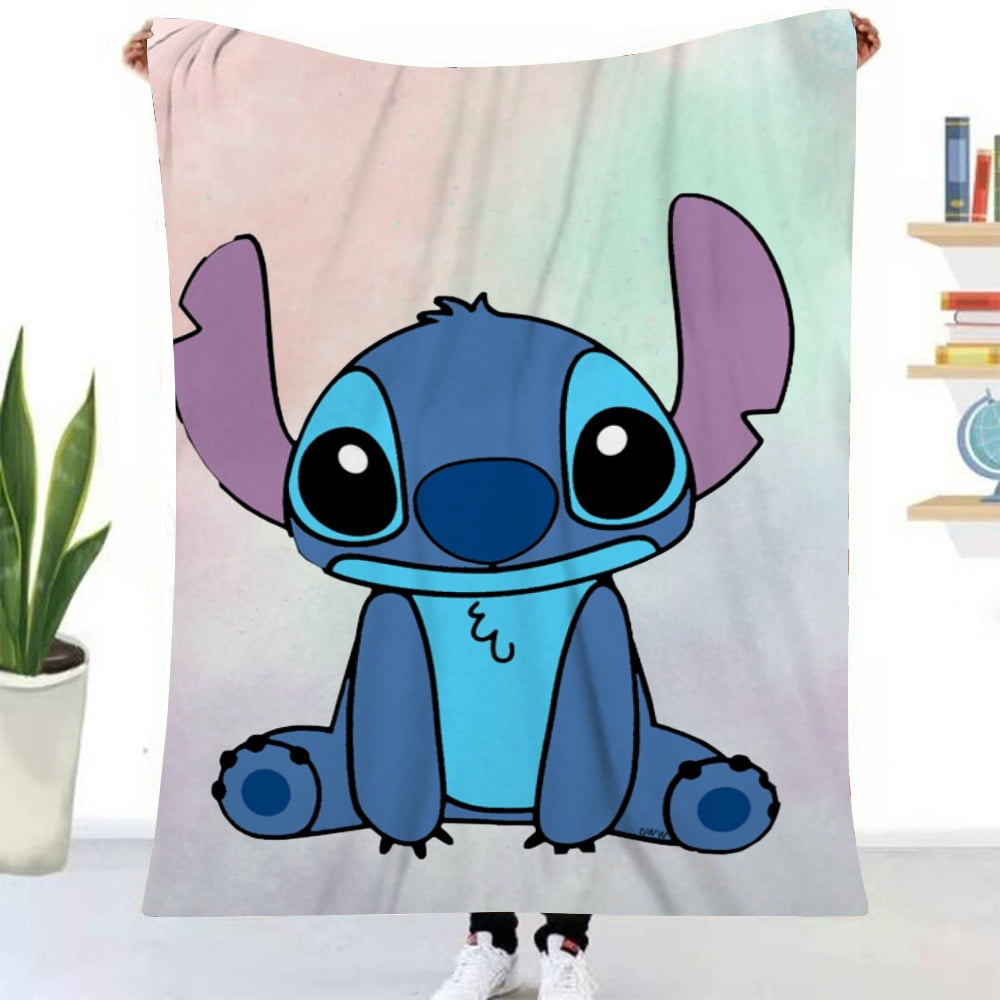 Kids Lilo & Stitch Blanket Creative Sofa Blanket for Couch (32x47inch ...
