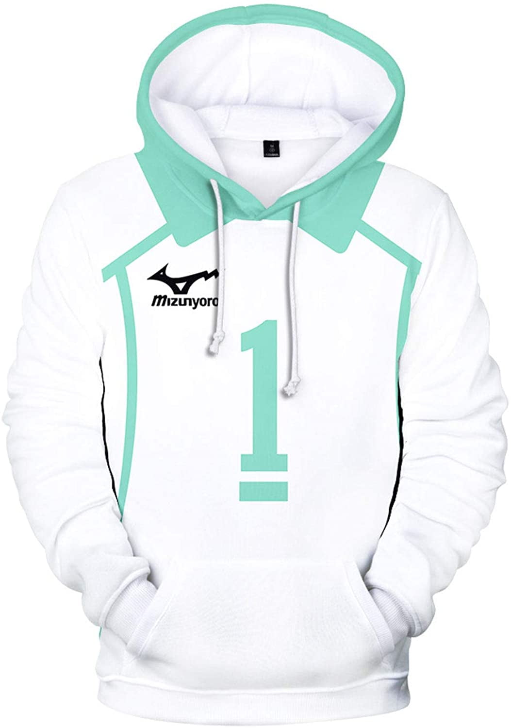CosplayCos Oikawa Hoodie Seijoh Team Toru Oikawa Volleyball Jersey ...