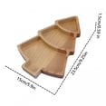 ACDANC 2026 New Wood Christmas Tree Serving Tray-Unique Charcuterie ...