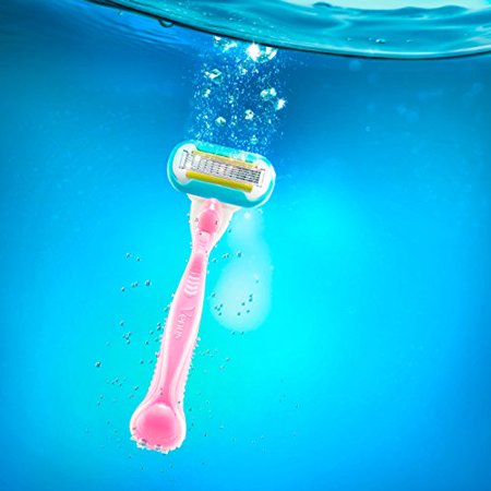 Gillette Venus Extra Smooth Pink Women's Razor Handle + 2 Refills ...