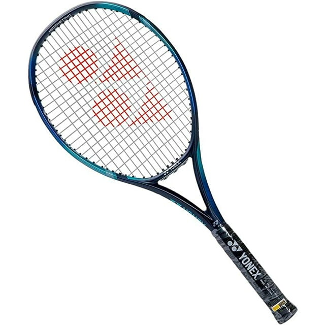 Yonex Ezone 100 V8 Tennis Racquet Sky Blue Green 300 g (G3) Unstrung ...