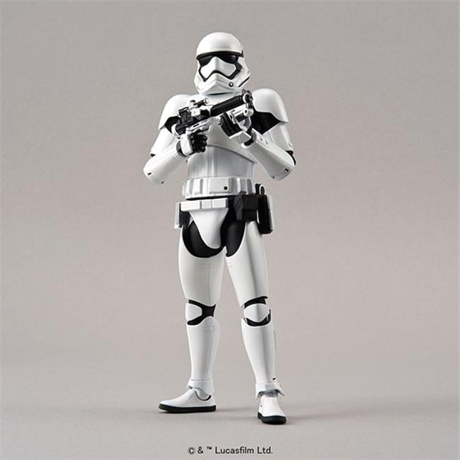 Bandai BAN203217 1 by 12 Scale First Order Stormtrooper Model Kit from ...