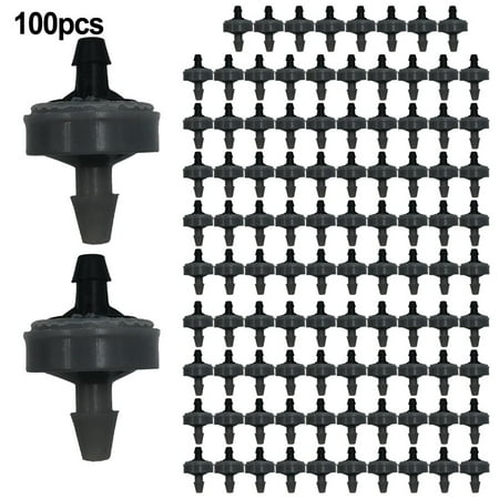 100 Pcs Pressure Compensating Dripper Irrigation Greenhouse Agriculture ...