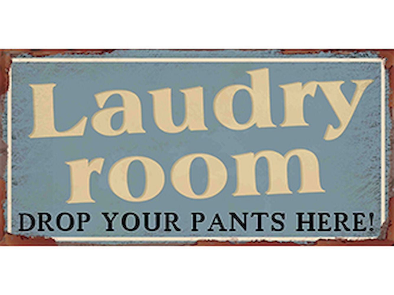 "Laundry Room" Metal Sign - Walmart.com