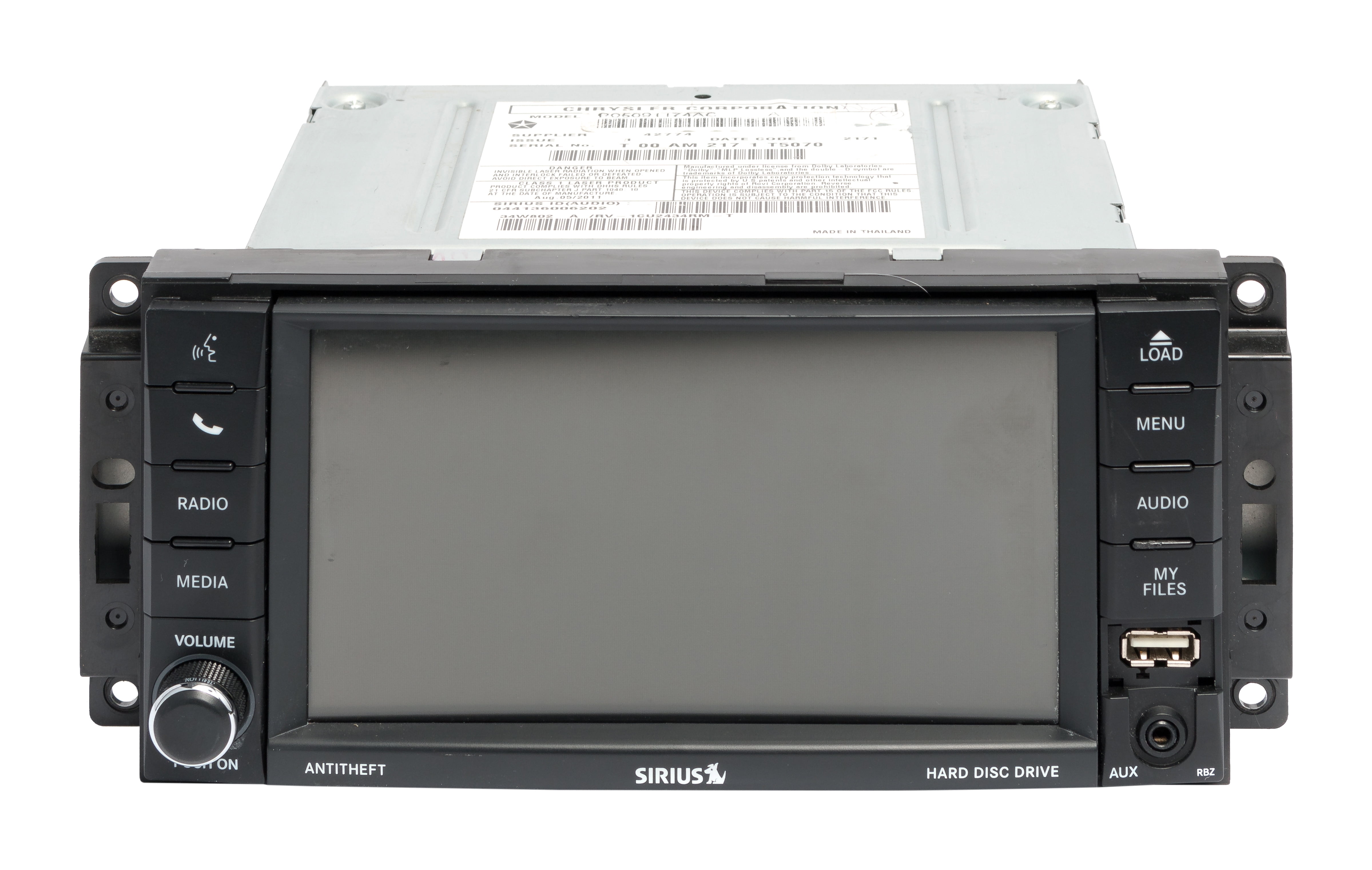 Restored 201214 Volkswagen Routan AM FM Radio Satellite Radio Bluetooth ...