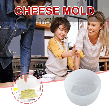 WREESH Cheese Mold Silicone Mold Cream Cake Cheese Mold Cheese Shape ...
