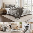 Full Quilt Bedding Set Retro Countryside Yaks Art Summer Quilt ...