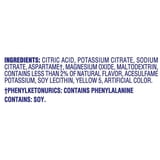 Crystal Light Lemonade Drink Mix, 16-Count, 5 Calories Per Serving ...