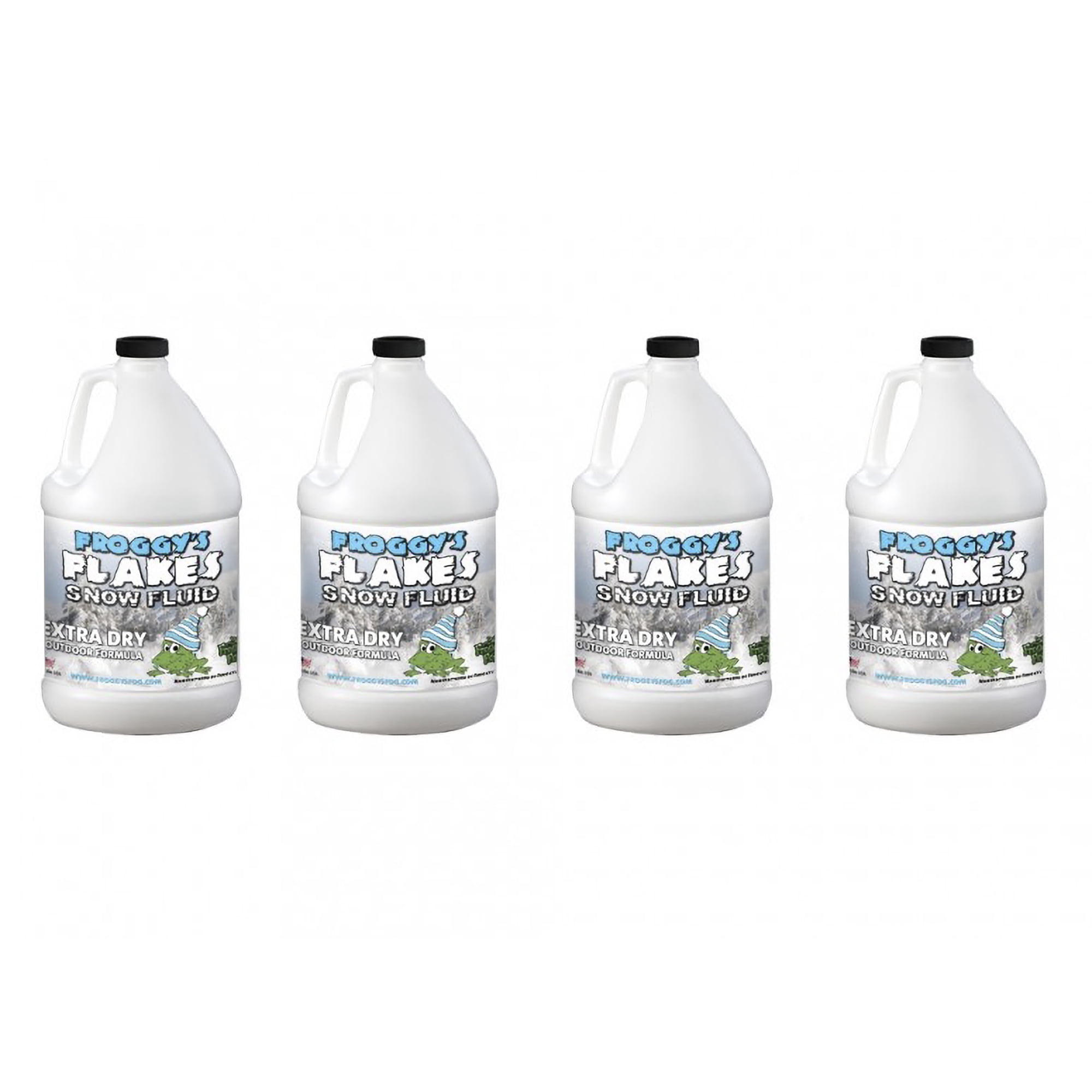 Froggy's Fog Extra Dry Water Based Evaporative Snow Fluid, 1 Gal (4 ...