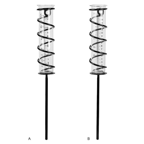 Garden Rain Measure Gauge Outdoor Rainwater Measurement Instrument ...