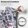 Blue Eucalyptus Outdoor Curtains, Leaves and Fruit aterproof ...
