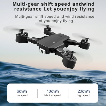 2.4Ghz 4K Drone Rotating Collapsible Equipment Headless Mode Quadcopter ...
