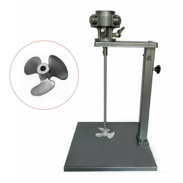 5-Gallon Pneumatic Concrete Mixer with Stainless Steel Propeller Vane ...