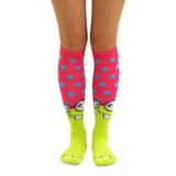 TeeHee Women's Novelty Cotton Knee High Fun Socks 3-Pack, Cute Designer ...