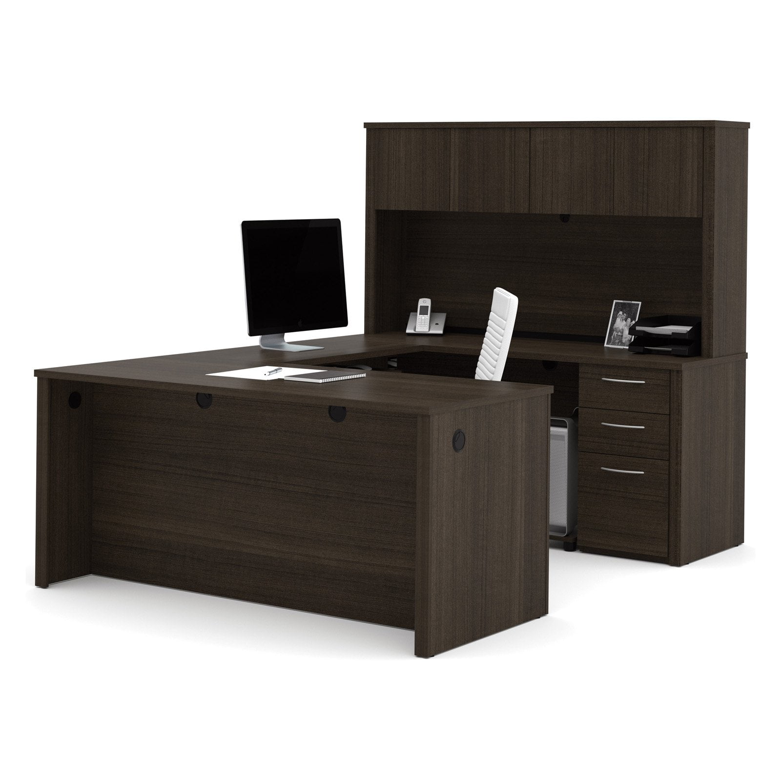 Bestar Embassy U-Shaped Workstation Kit with Ample Nepal | Ubuy