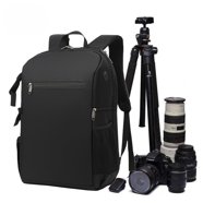 GOgroove DSLR Camera Backpack Case (Grey) for Photography and Laptop ...